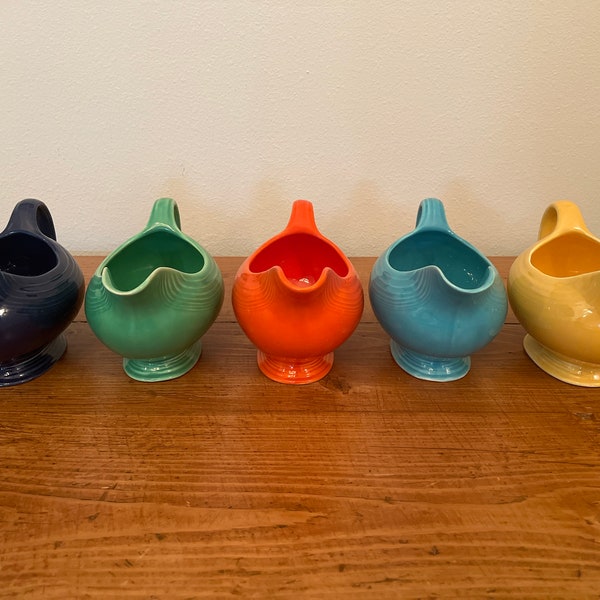Vintage Fiesta Sauce Boat - Etsy