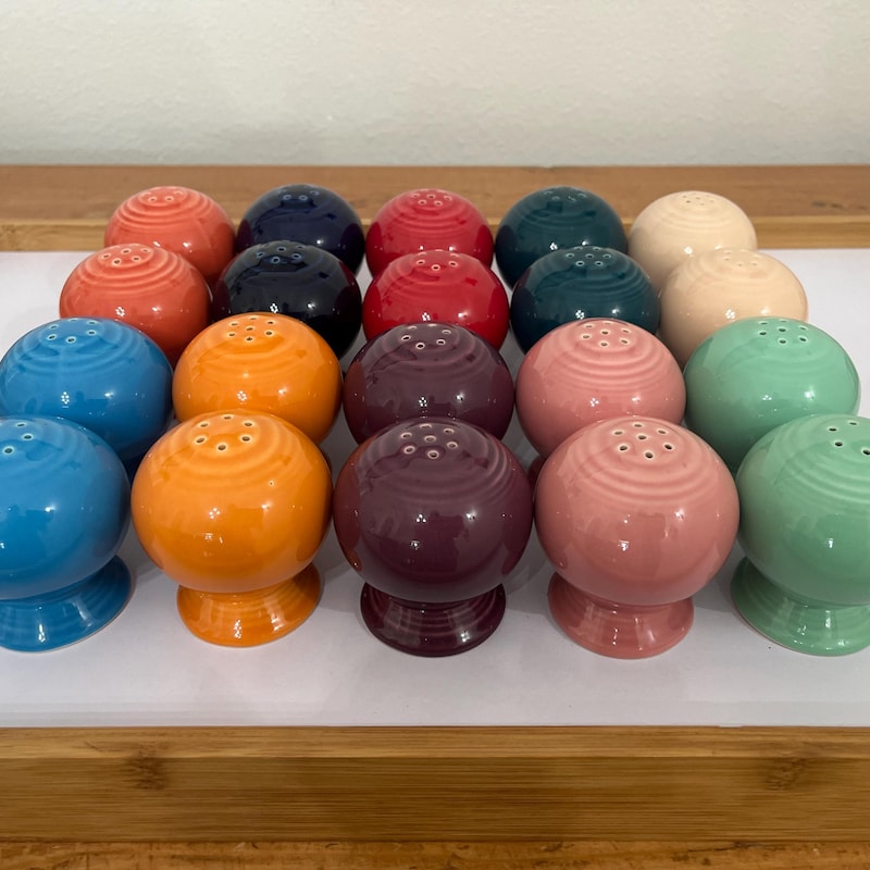 Fiestaware Ball Shakers - Etsy