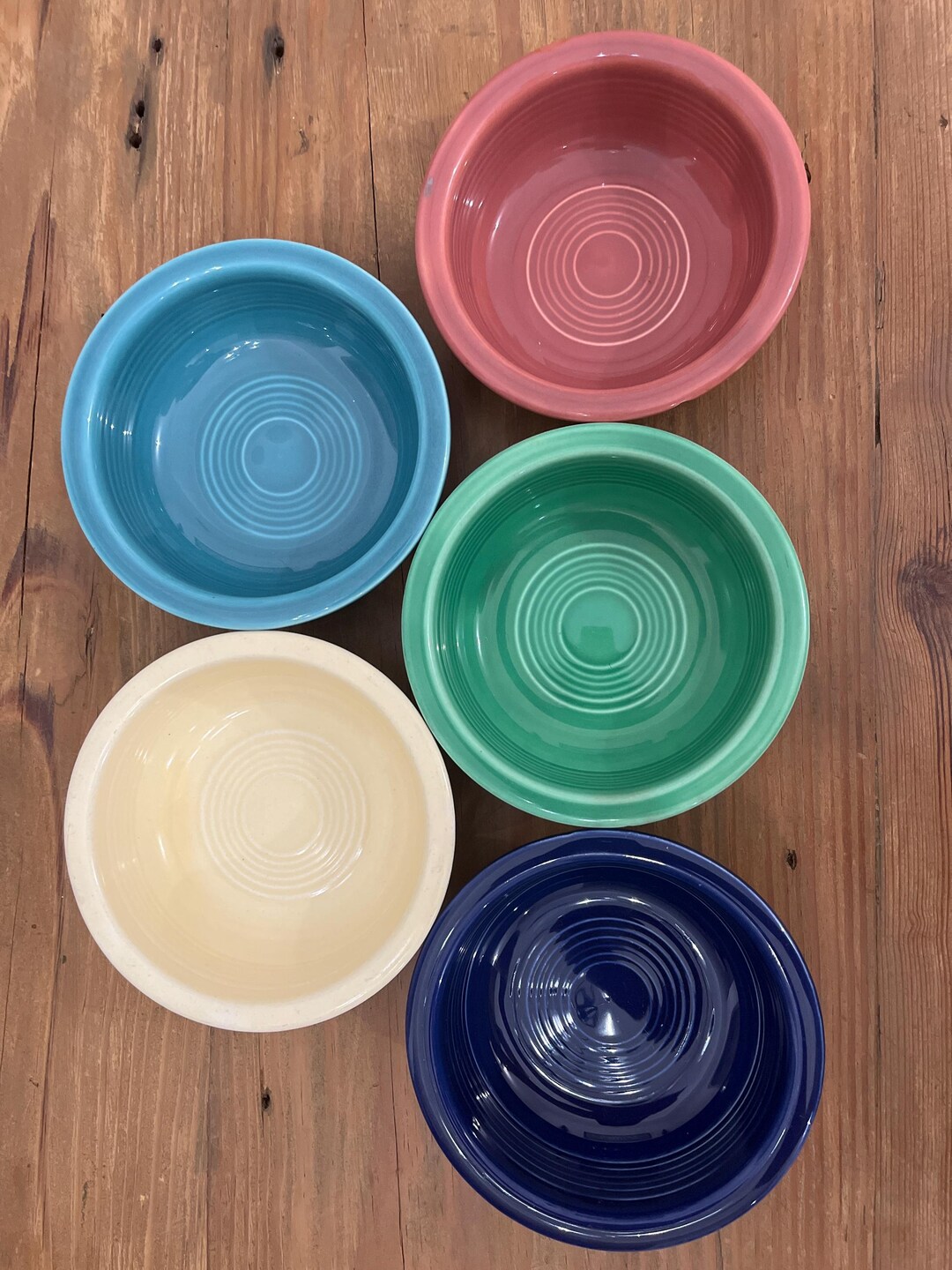Fiesta 4.75 FRUIT BOWL VINTAGE Colors Fiestaware Small Bowl - Etsy
