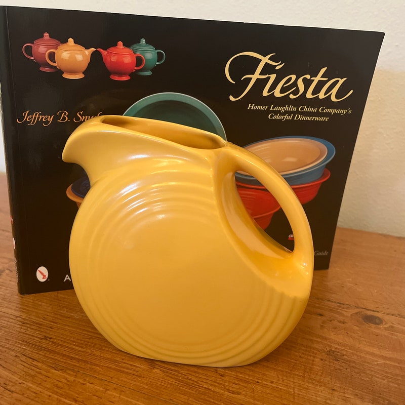 Small Yellow Pitcher - Etsy