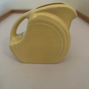 Fiesta Mini Disc Pitcher- P86 COLOR Choice Fiestaware Creamer Syrup ...