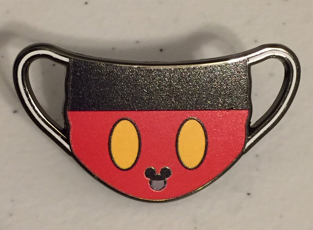 Mickey Mouse Fantasy Pin Hidden Mask Pin! Fantasy Disney Face Mask ...