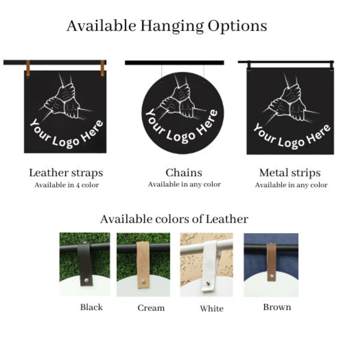 Hanging Metal Blade Sign, Custom Double Sided Sign, Storefront Bakery ...