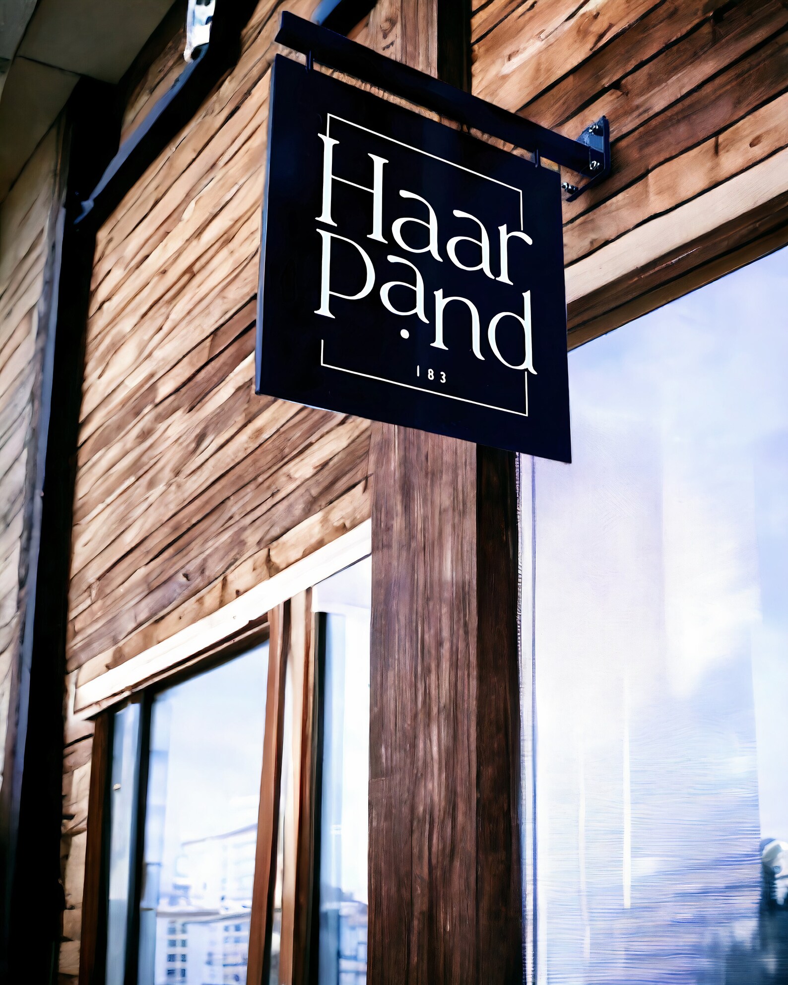 Hanging Metal Blade Sign, Custom Double Sided Sign, Storefront Bakery ...