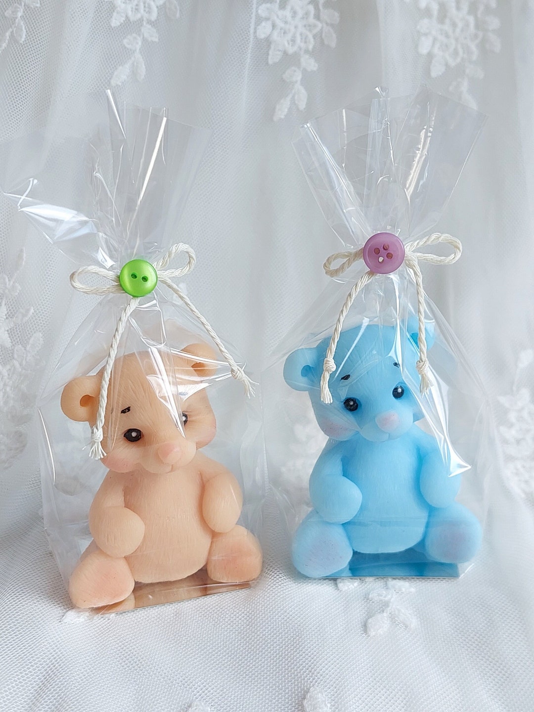 Teddy Bear Natural Handmade Soap Bar. Skincare. Bath, Shower. Valentine ...