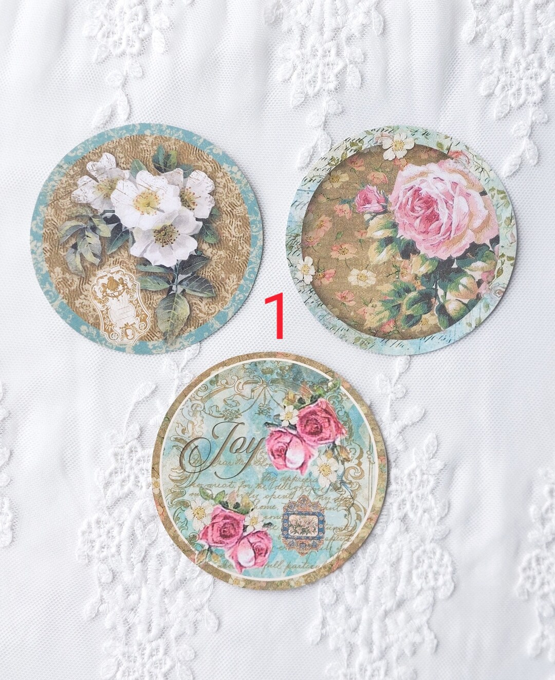 Stamperia Precious Gift Round Cards, Tags, Toppers, Labels. Crafts ...