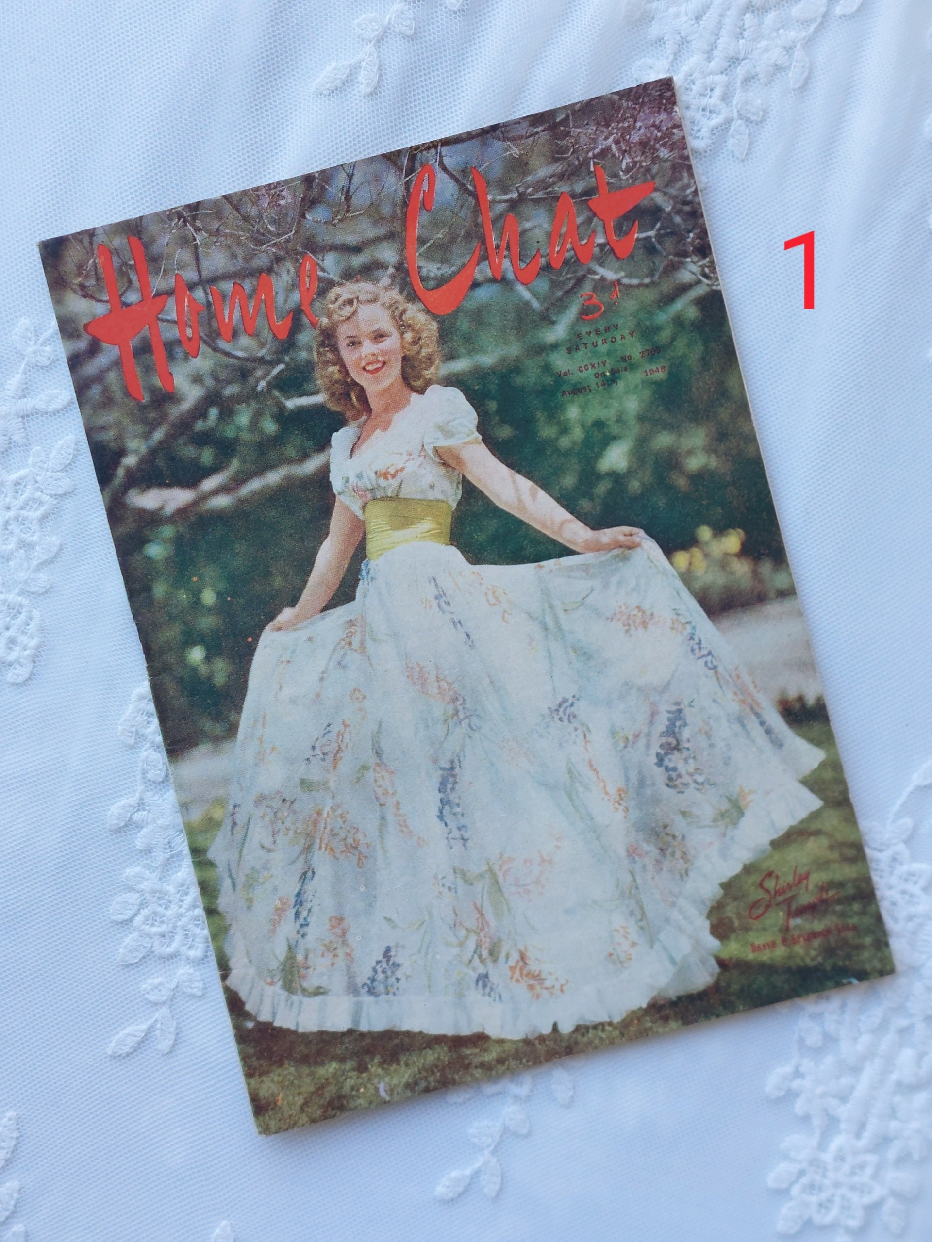 Dated 1947-1948. Vintage home Chat Magazine. Vintage Sewing, Cooking ...