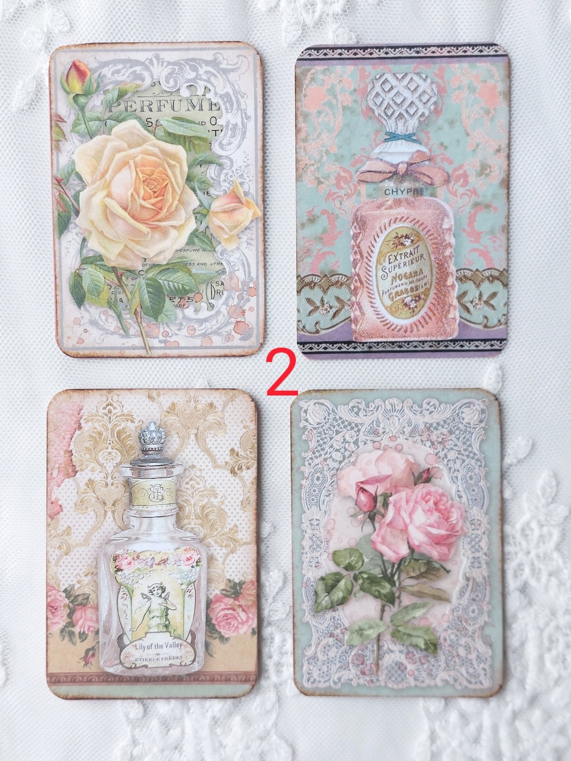 Stamperia Rose Parfum Cards, Tags, Toppers, Labels. Crafts ...