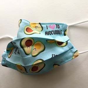 Avocuddle Avocado Love Face Mask for Adult Youth Kids Child Toddler ...