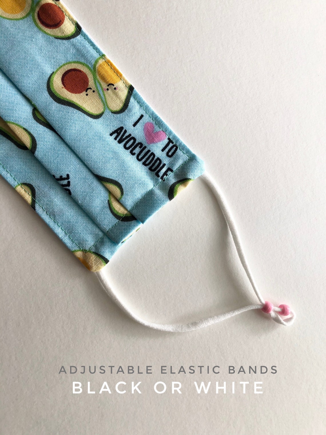 Avocuddle Avocado Love Face Mask for Adult Youth Kids Child | Etsy