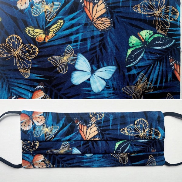Butterfly Face Mask - Etsy