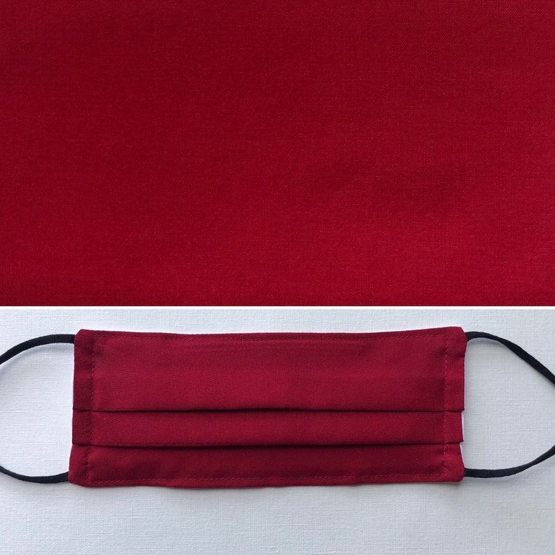 Red Face Mask - Etsy