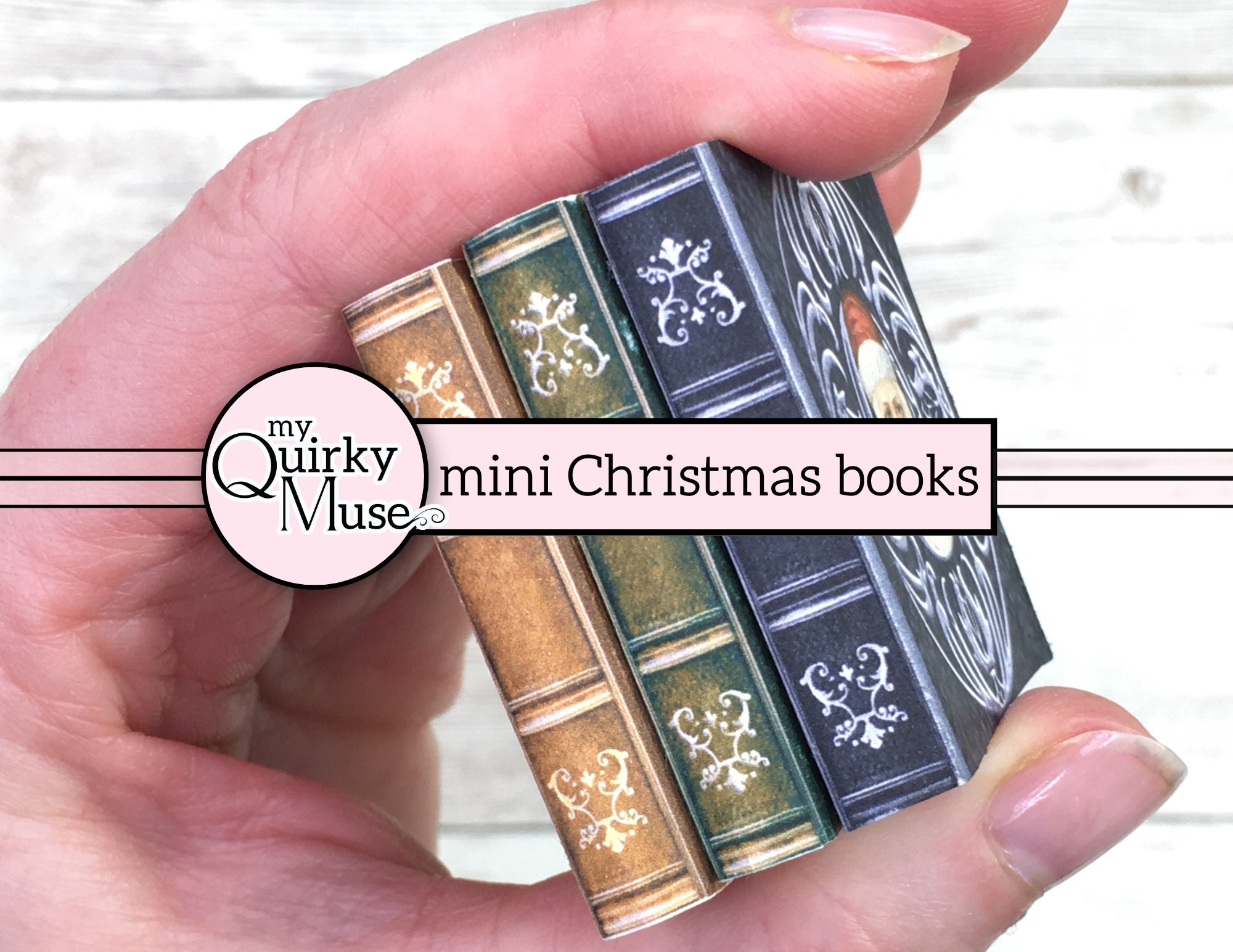 Christmas Mini Book Fun a Little Project, Tree Ornament, Christmas ...