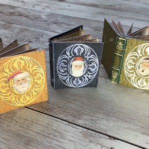 Christmas Mini Book Fun a Little Project Tree Ornament | Etsy