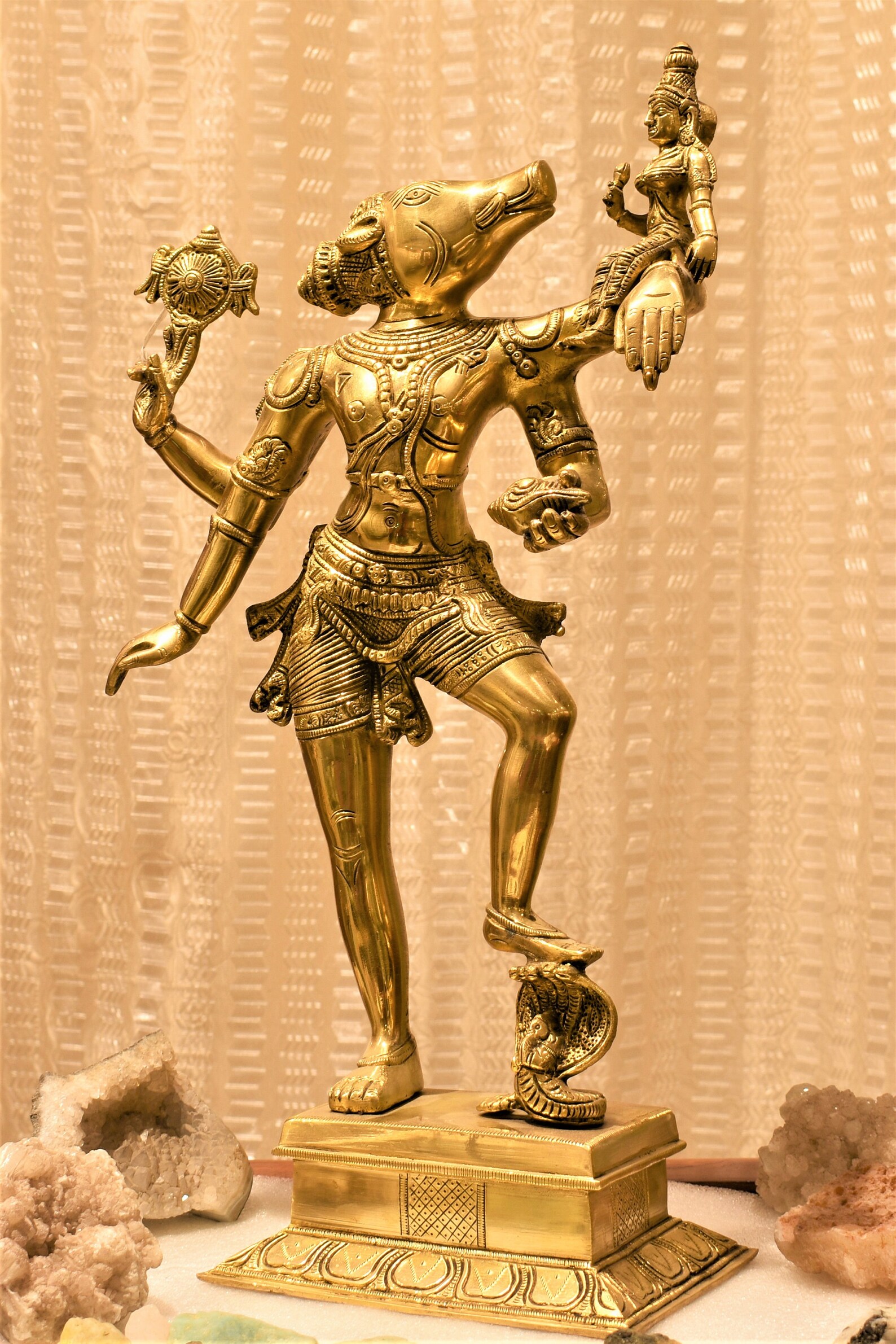 Vishnu Varaha Statue 17.5 Inches Lord Varaha Statue - Etsy UK