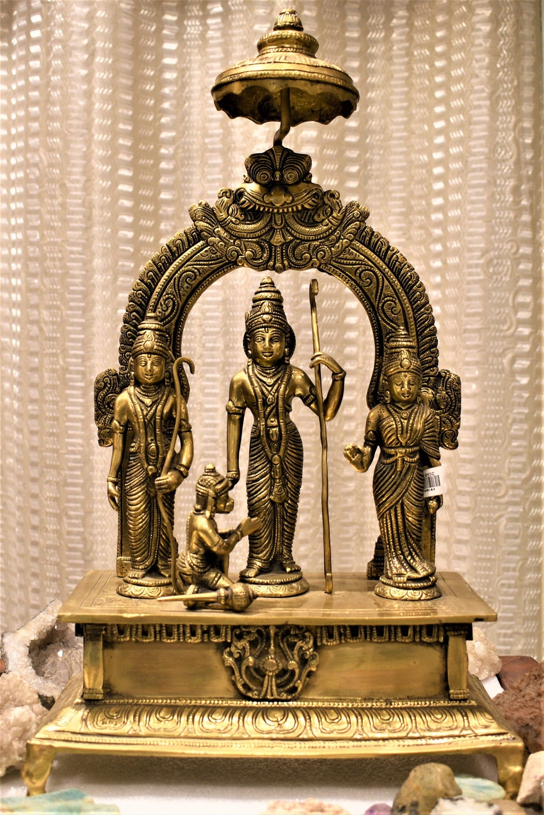 Ram Darbar Statue , 18.5 Inches , Rama Sita Lakshman , Hanuman Statue ...