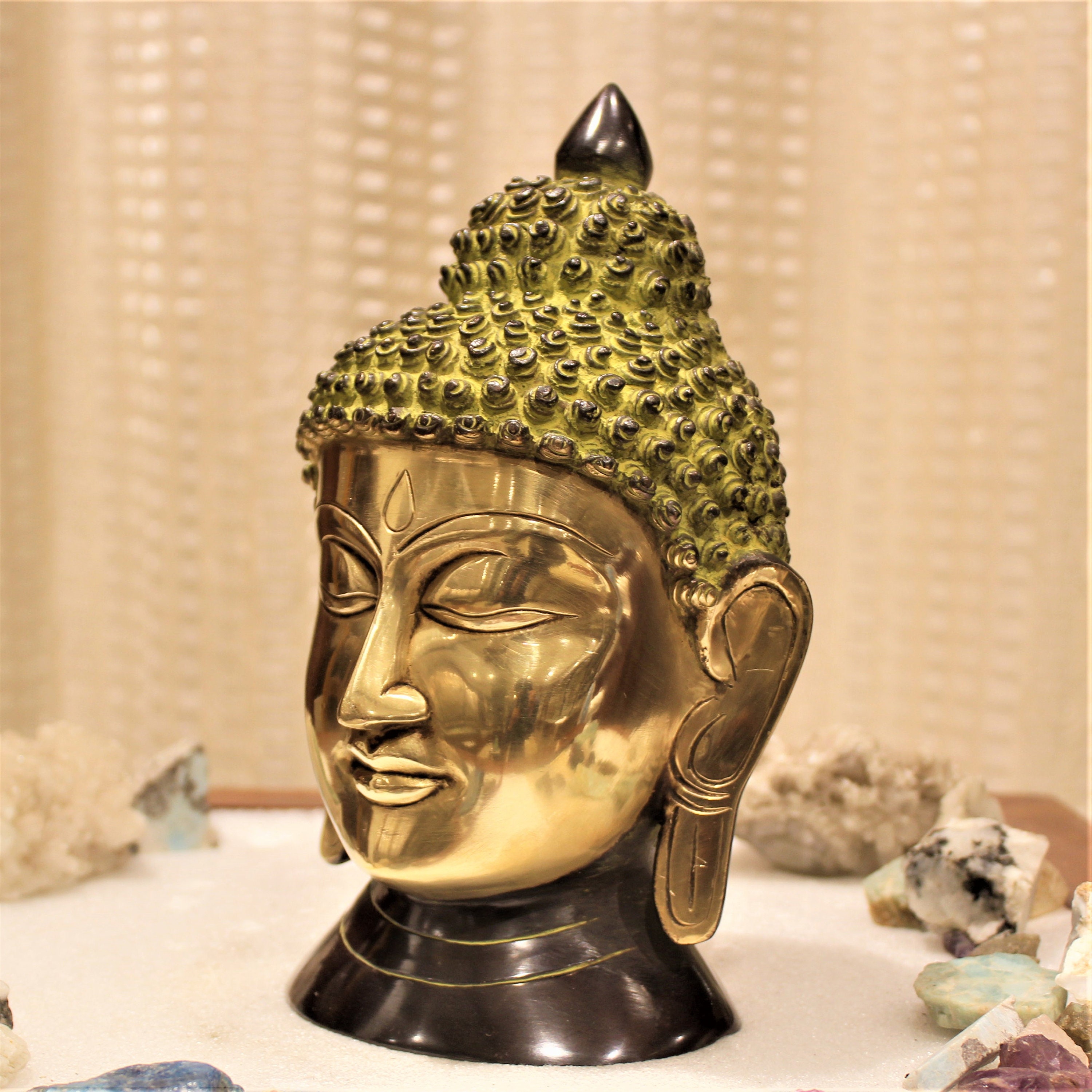 Buddha Head Statue Buddha Statue home Decor Buddha Head - Etsy