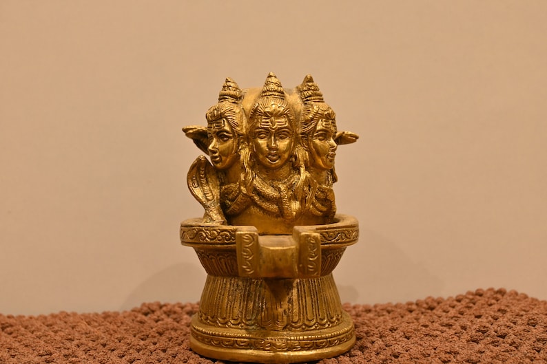 Shiva Linga Statue Shiva Lingam Statue Mahakal Brass - Etsy