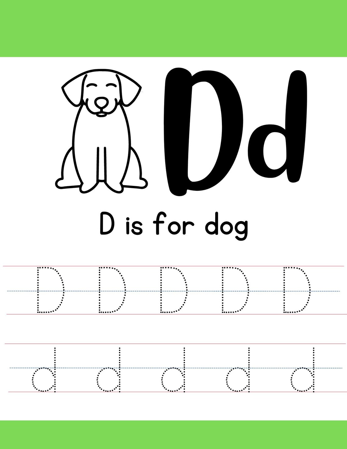 Alphabet Tracing Packet - Etsy