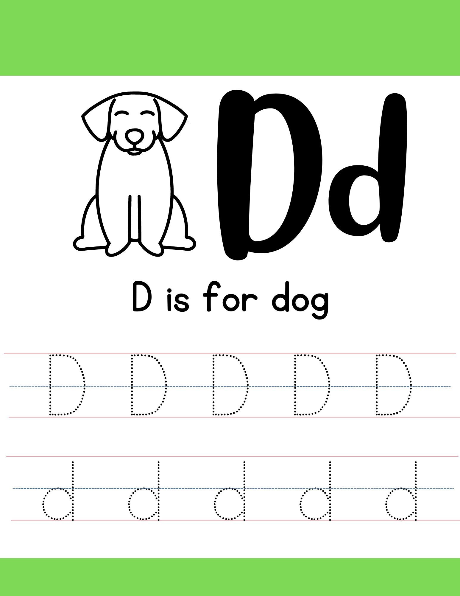 Alphabet Tracing Packet - Etsy