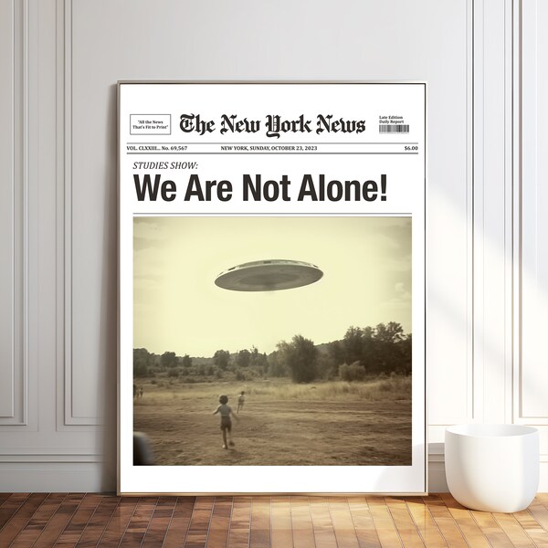 Alien Wall Art - Etsy