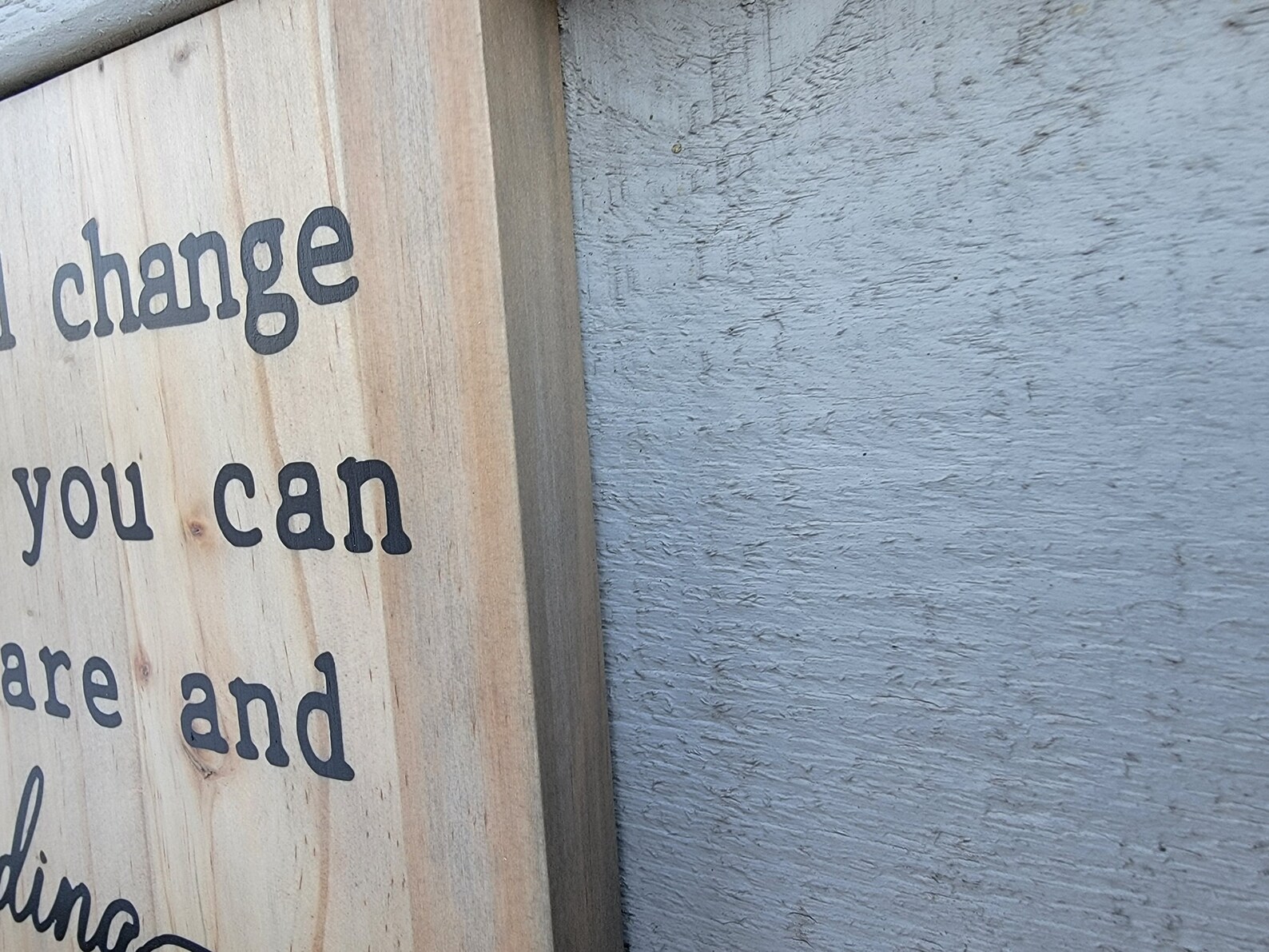 Sign Pine 6x12 Inspirational You Can't Go Back and - Etsy