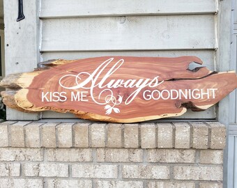 Large Live Edge Sign - Etsy