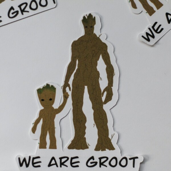 Groot Laptop Sticker - Etsy
