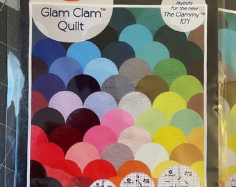 Glam Clam Quilt Quilting Pattern From Latifah Saafir Studios BRAND NEW ...