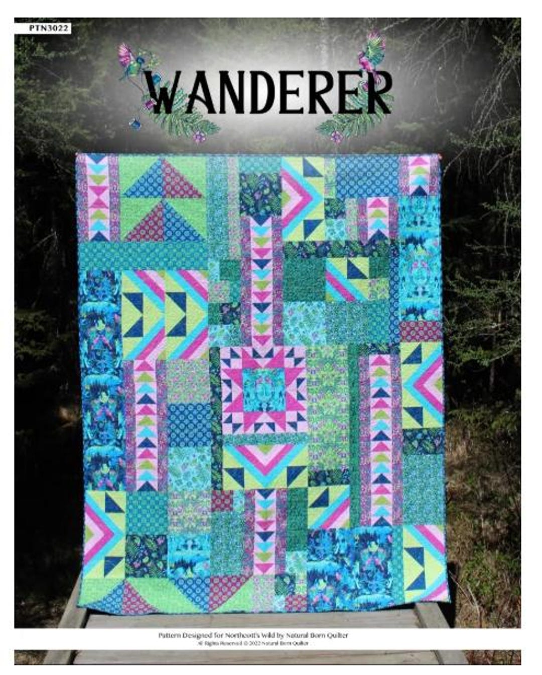 Wanderer Quilt Pattern by Natural Born Quilter - Etsy