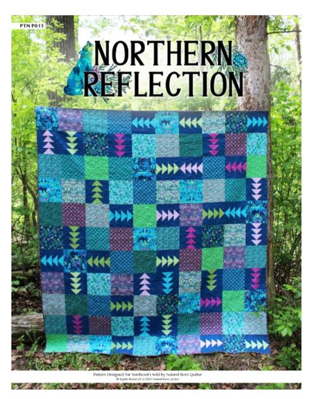 Northern Reflection Quilt Pattern by Natural Born Quilter - Etsy