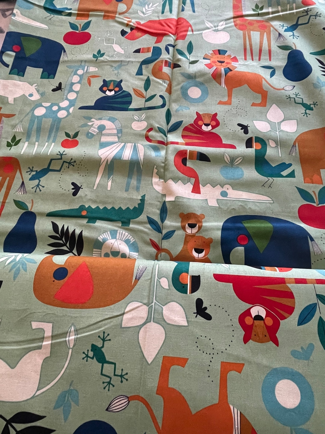 Alexander Henry “zoo Bisou” 2014 - Sold by the Half Yard - Etsy