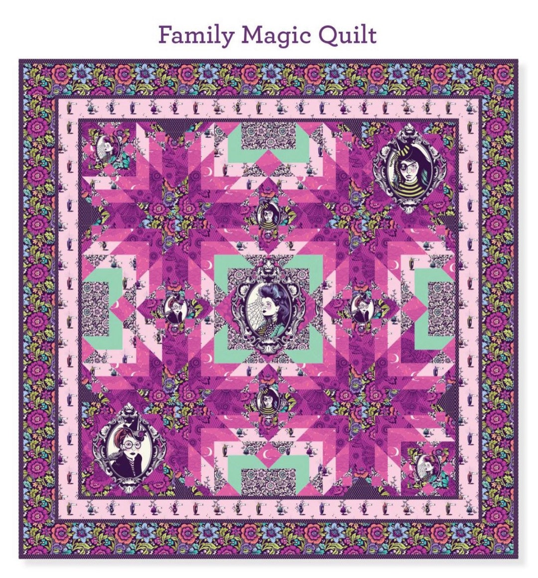 Tula Pink Nightshade Family Magic Quilt Kit - Etsy