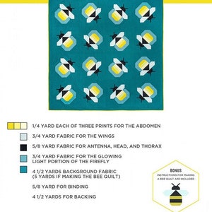 Firefly Quilt Pattern printed by Pen Paper Patterns - Etsy