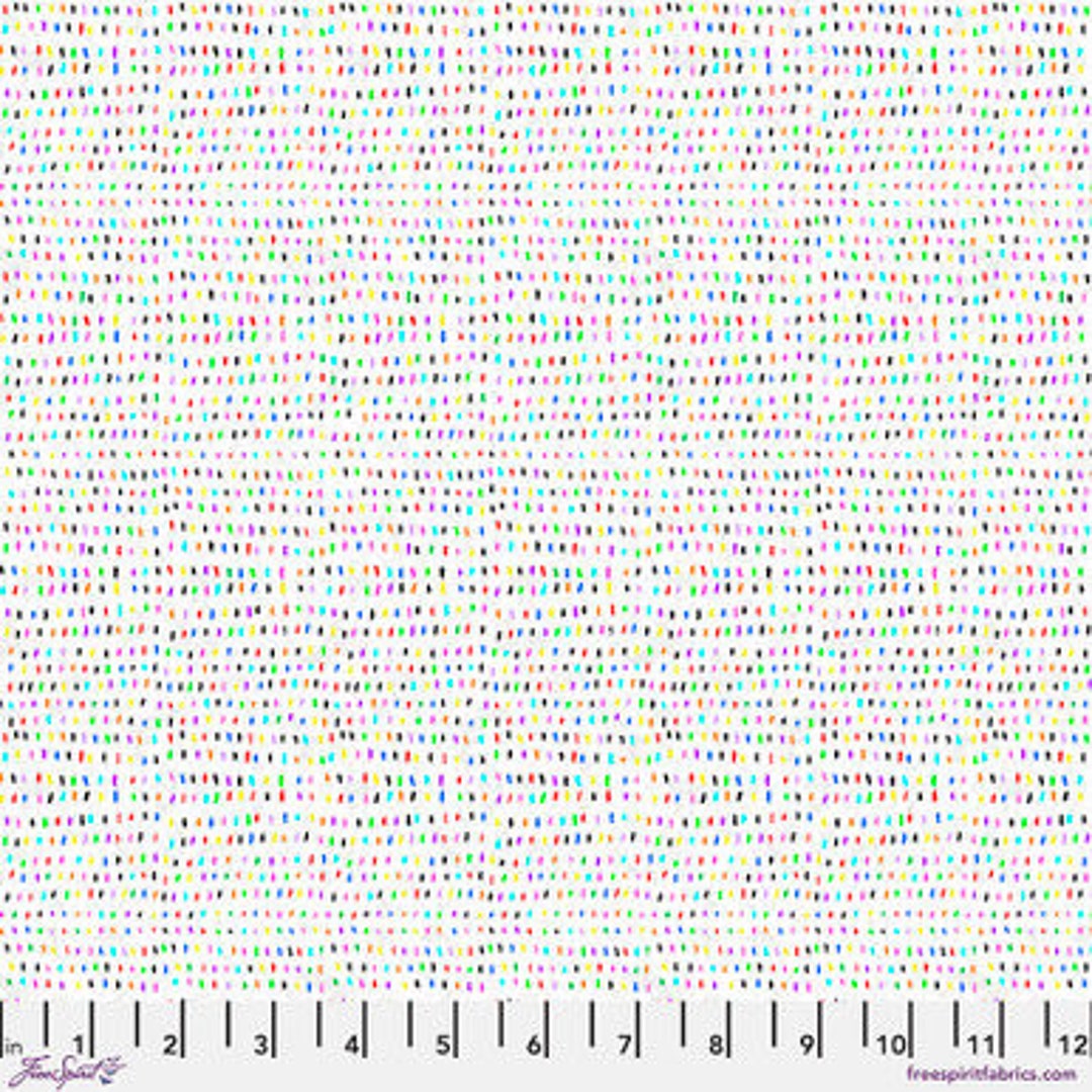 Cori Dantini Seeds 2 Confetti Seeds White Free Spirit Fabrics Sold by ...