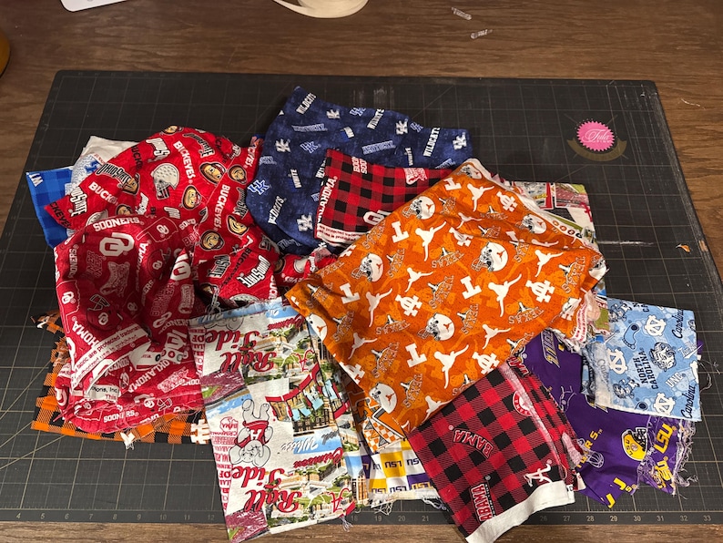 College Teams - Scrap Bundle (various Pieces and Cuts) (please Read ...