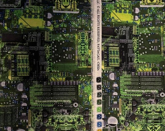 Computer Theme Fabric - Etsy