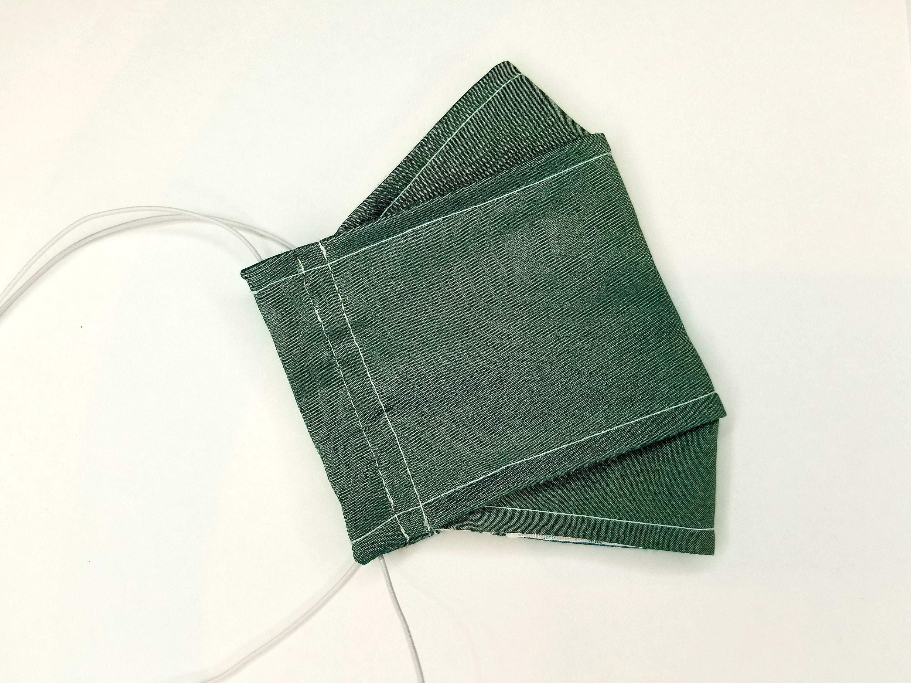 Tightly Woven Silk Double Layer Face Mask With Pocket for Filter ...