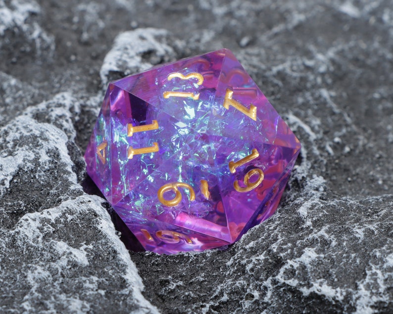 Sharp Edge Dice Magic Dice Dice Dnd Dice Dungeons and | Etsy