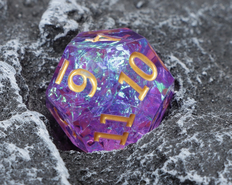 Sharp Edge Dice Magic Dice Dice Dnd Dice Dungeons and | Etsy