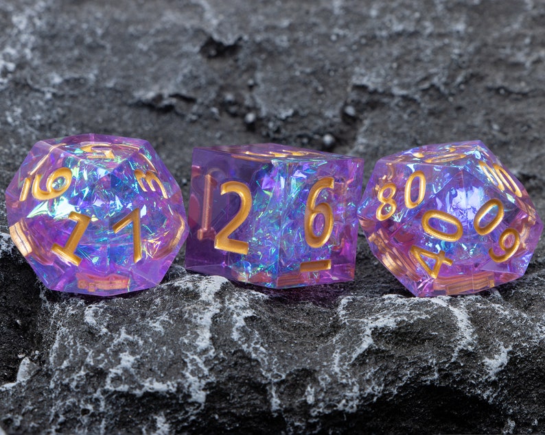 Sharp Edge Dice Magic Dice Dice Dnd Dice Dungeons and - Etsy