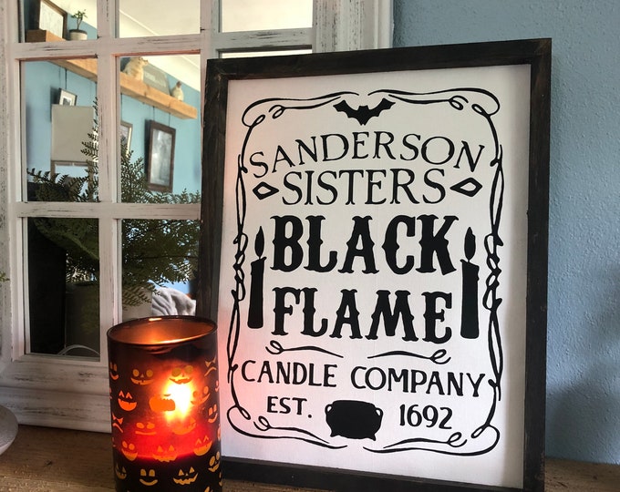 Reverse Canvas - Hocus Pocus Sign - Halloweentown Sign - Halloween ...