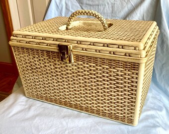 Vintage Sewing Box | Etsy