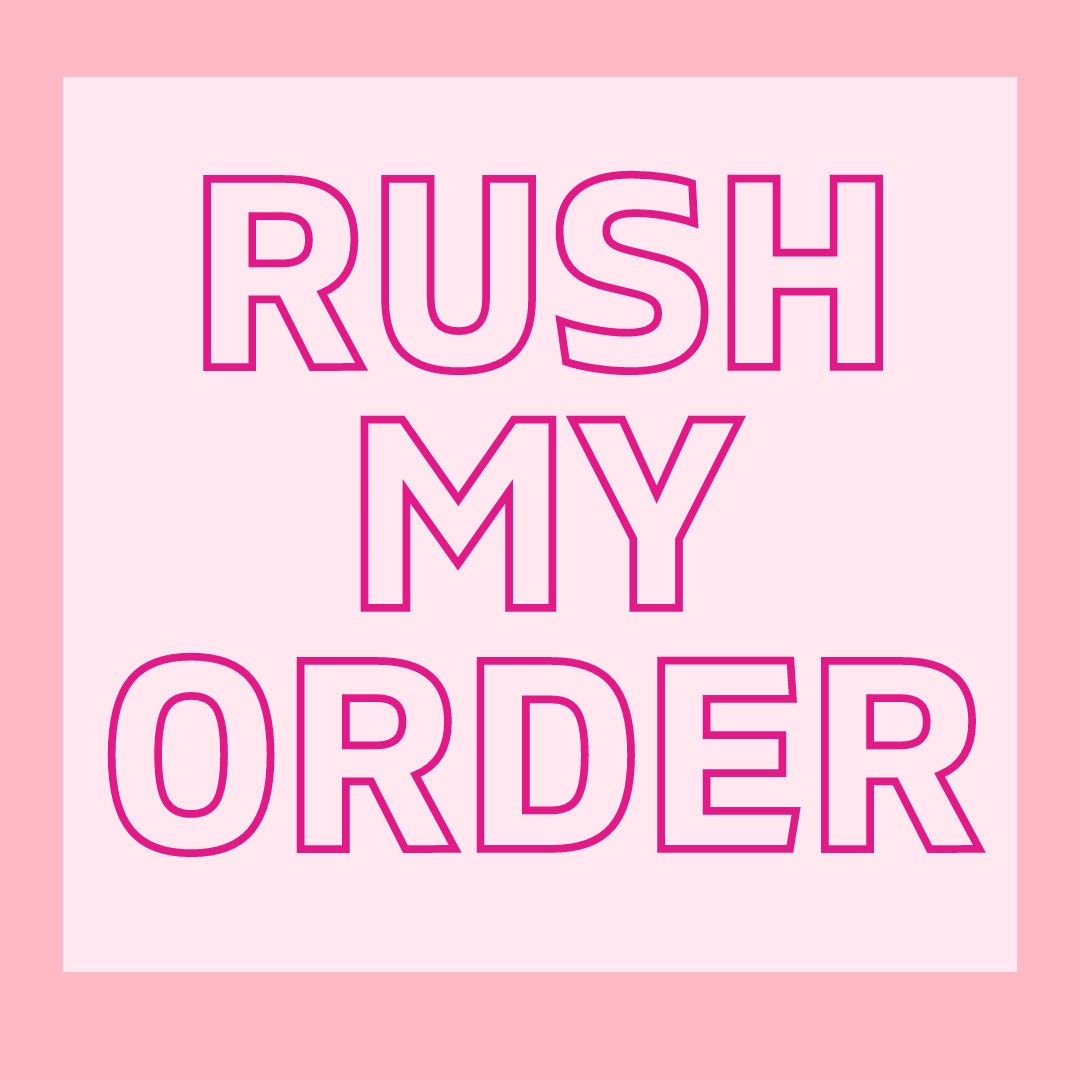 Rush My Custom Order - Rush Order Fee - Etsy