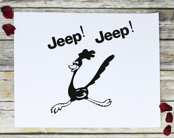 Road Runner and Wile E Coyote Sticker Pack 2 Stickers - Etsy