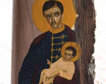 Saint Charles Icon of Austria, Handmade Christian Icon of St Karl ...