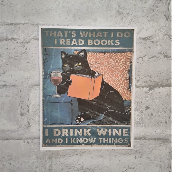 Thats What I Do I Read Books I Drink Tea and I Know Things - Etsy