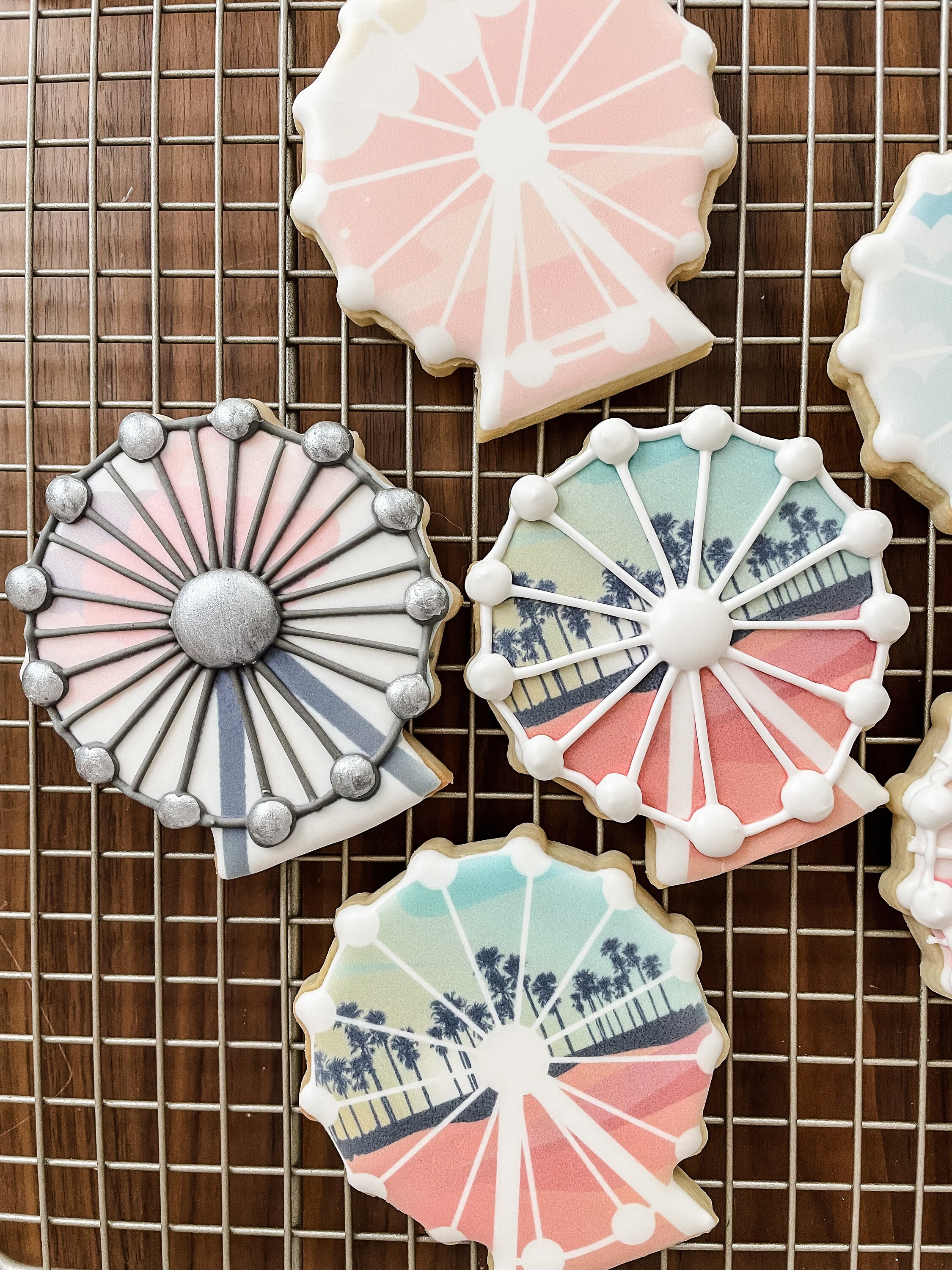 Ferris Wheel Cookie Cutter STL & Eddie Print Files - Etsy