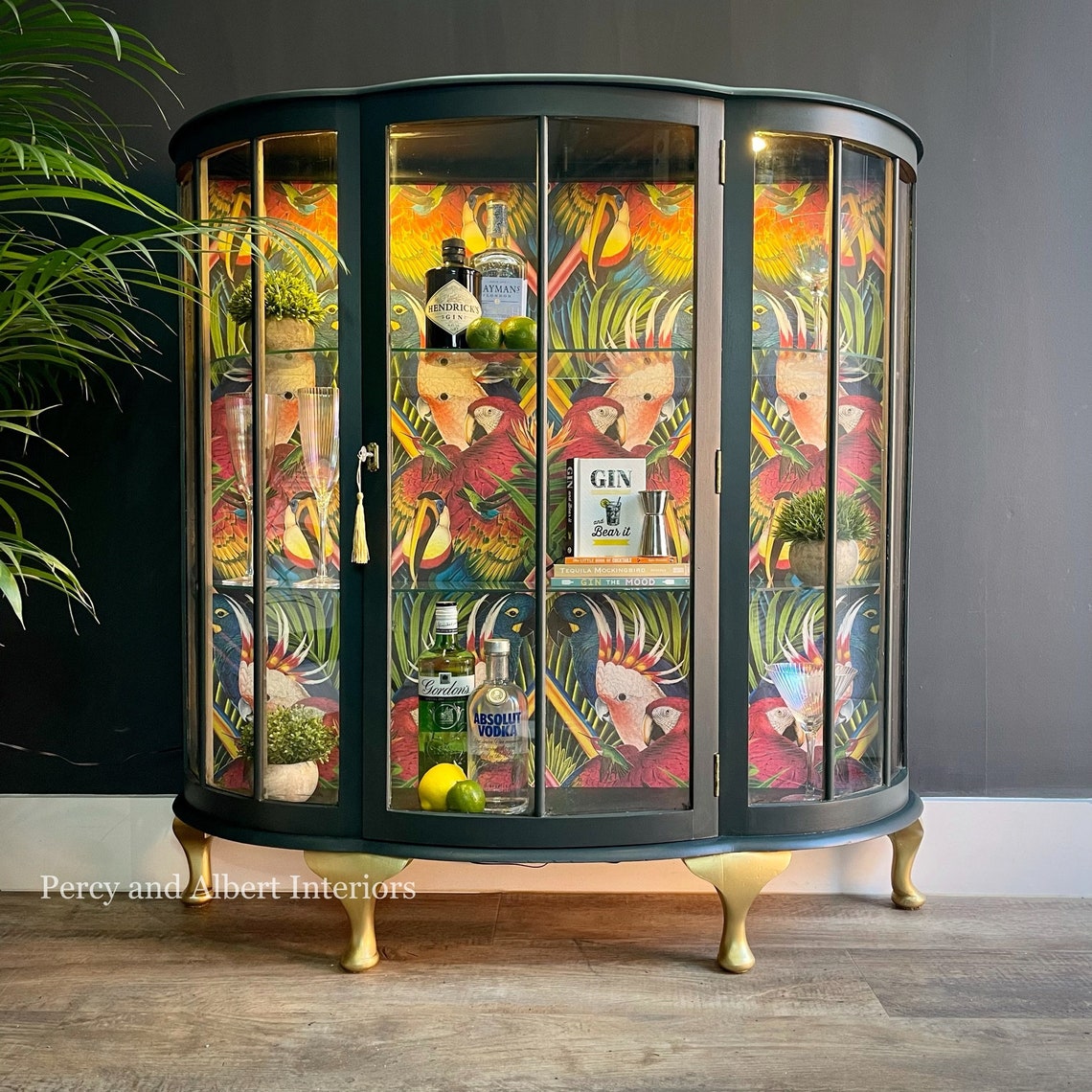 COMMISSION POSSIBLE Display / Gin Cabinet SOLD | Etsy