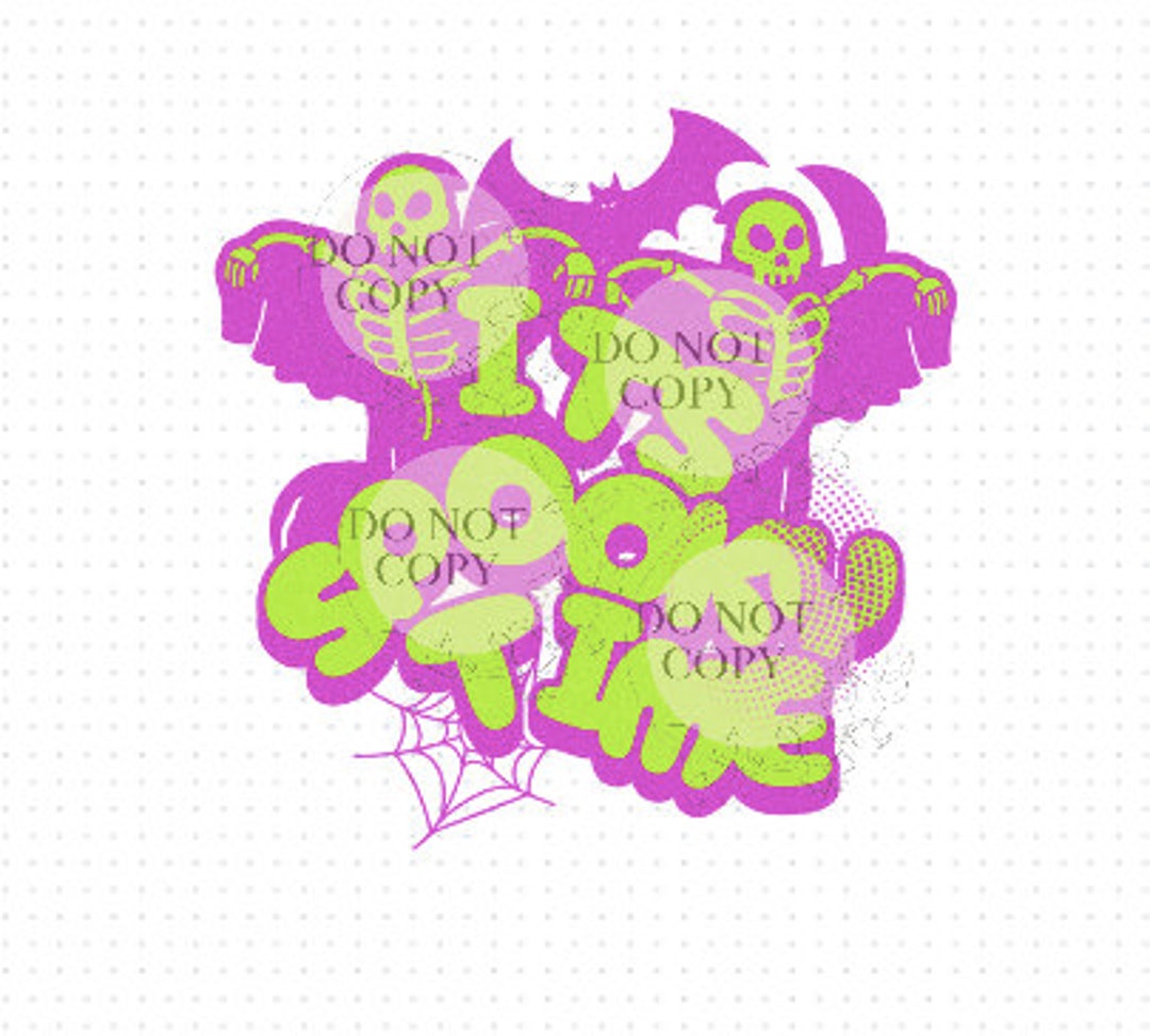 Its Spooky Time PNG - Etsy